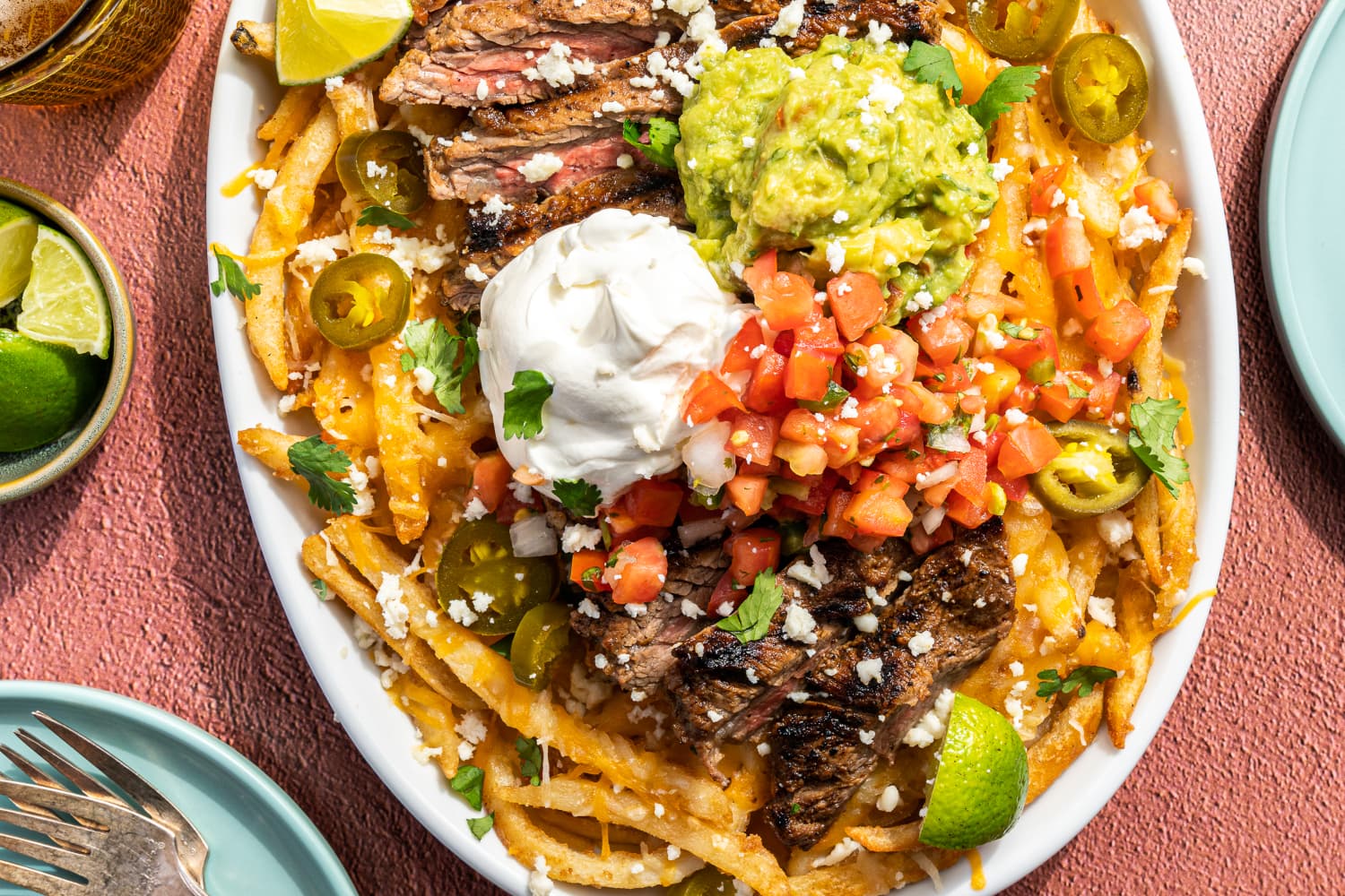 Carne Asada Fries Recipe Loaded Fries With Grilled Steak The Kitchn